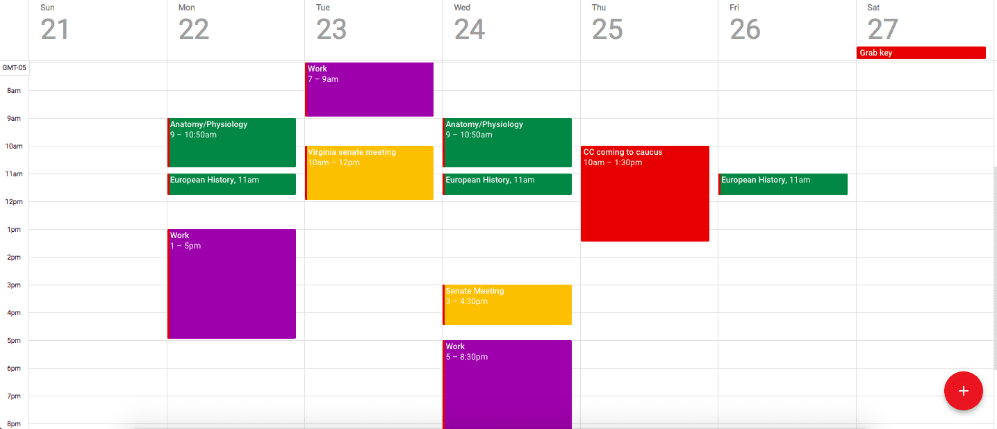 How to use Google Calendar to get Straight A's - Cassidy Lucille